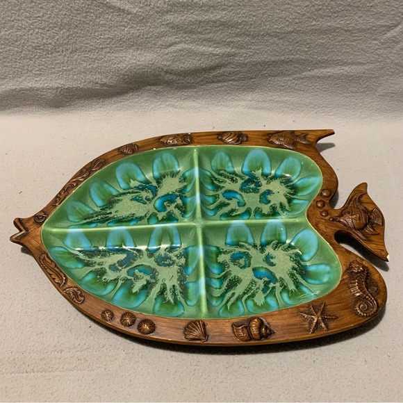 Treasure Craft | Accents | Vintage Treasure Craft Fish Serving Platter ...